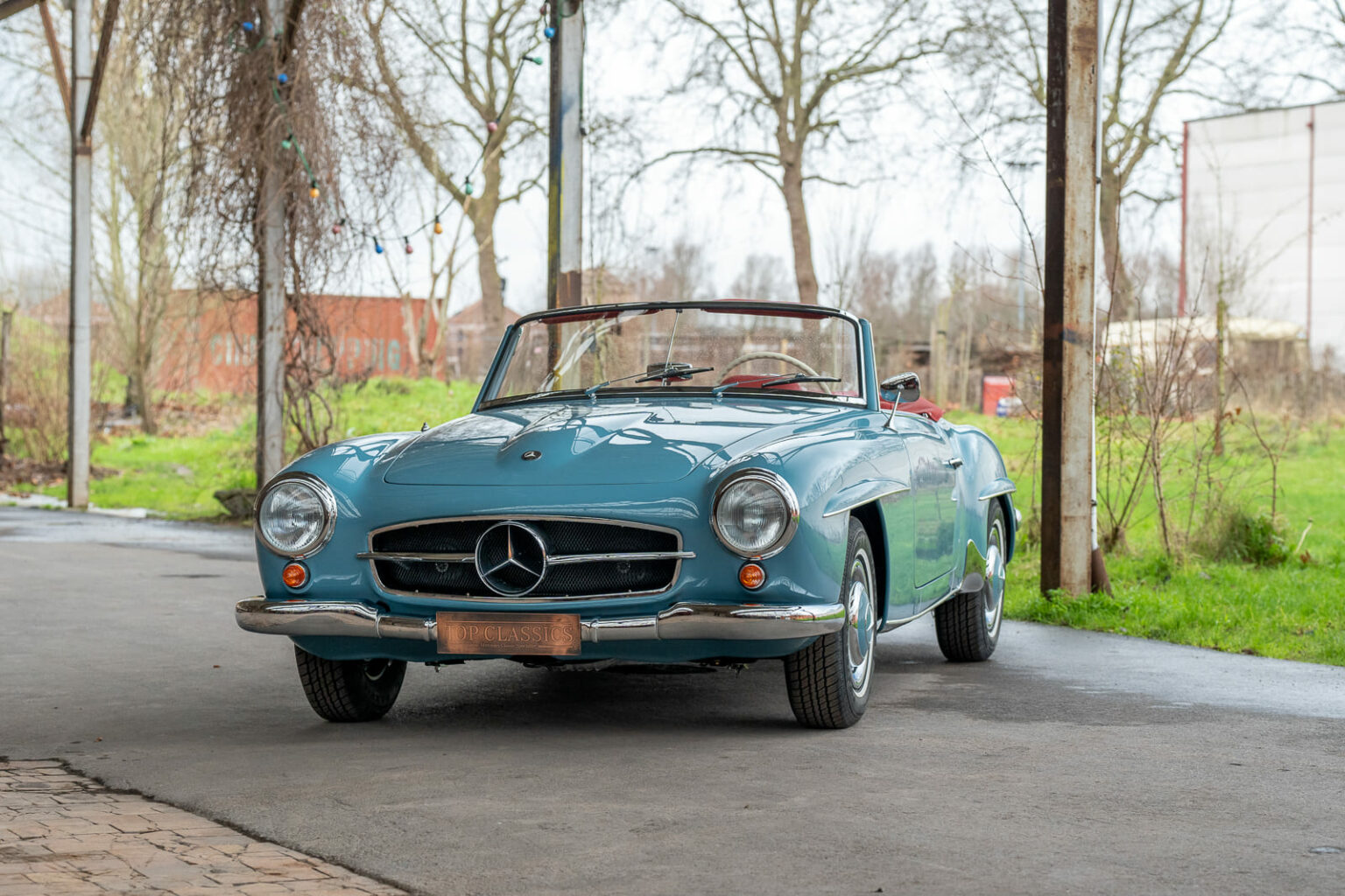 Mercedes-Benz 190SL light blue - Top Classics - Restauration de ...