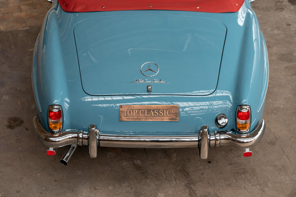 Mercedes-Benz 190SL light blue - Top Classics - Restauration de ...